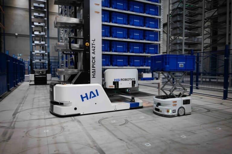 HAIロボティクス、関西物流展でACRデモ披露
