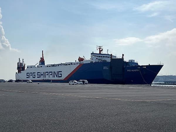 中国船社がRORO船サービス、横浜に年12回寄港